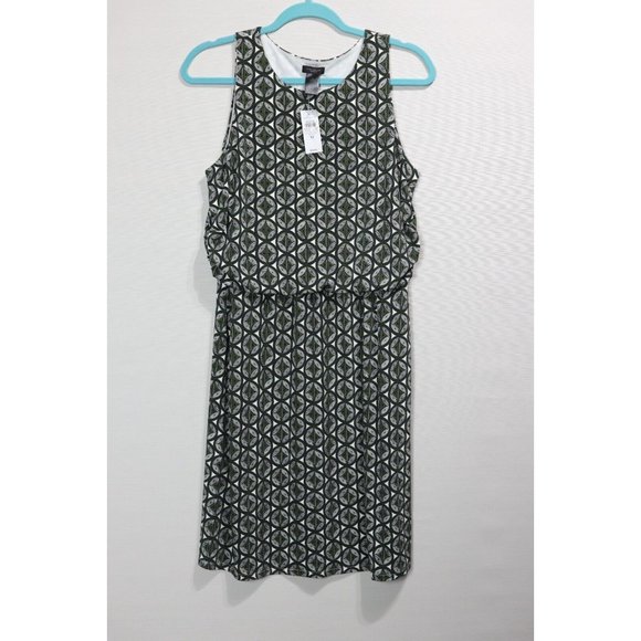 Dresses | Nwt Ann Taylor Factory Womens Medium Pattern Sleeveless ...